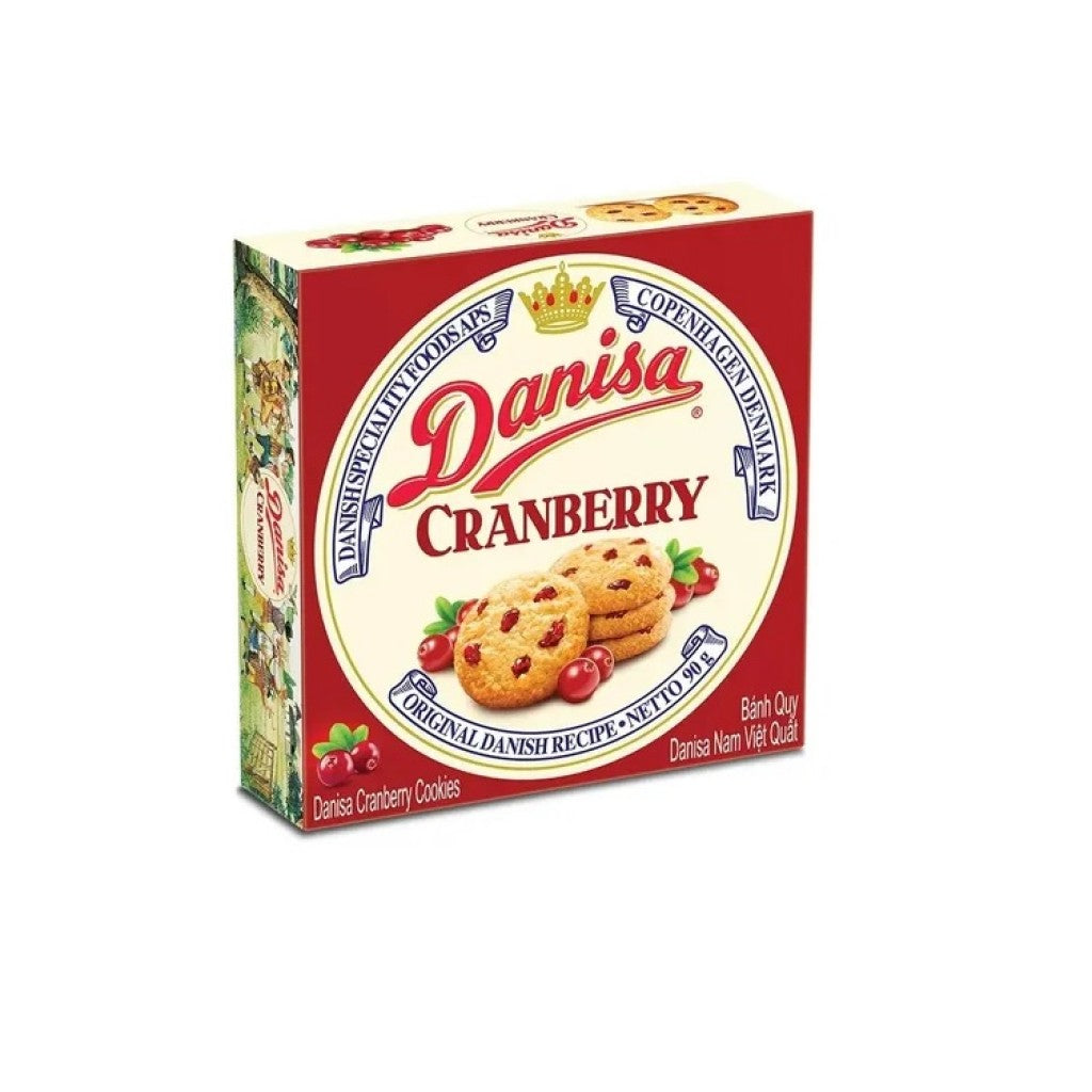 Biscoito Amanteigado Sabor Cranberry 90g Danisa – Empório Daruma