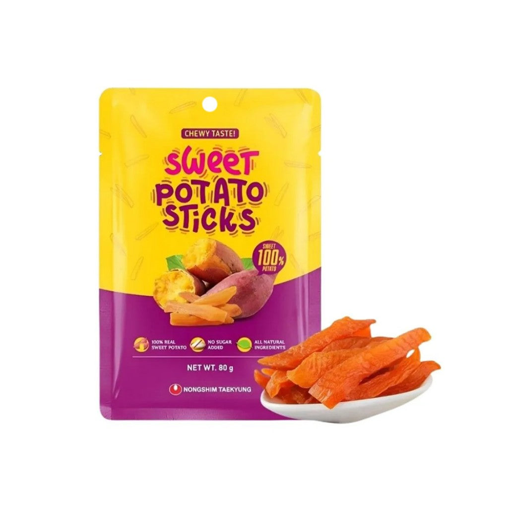 Palitos Batata Doce Sweet Potato Sticks 80g Nongshim | Snack Crocante ...