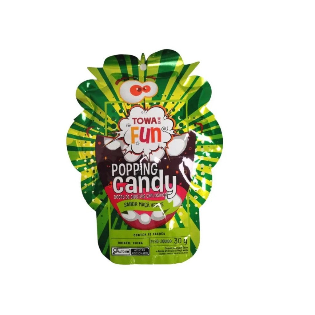 Popping Candy de Maçã Verde 30g – Empório Daruma