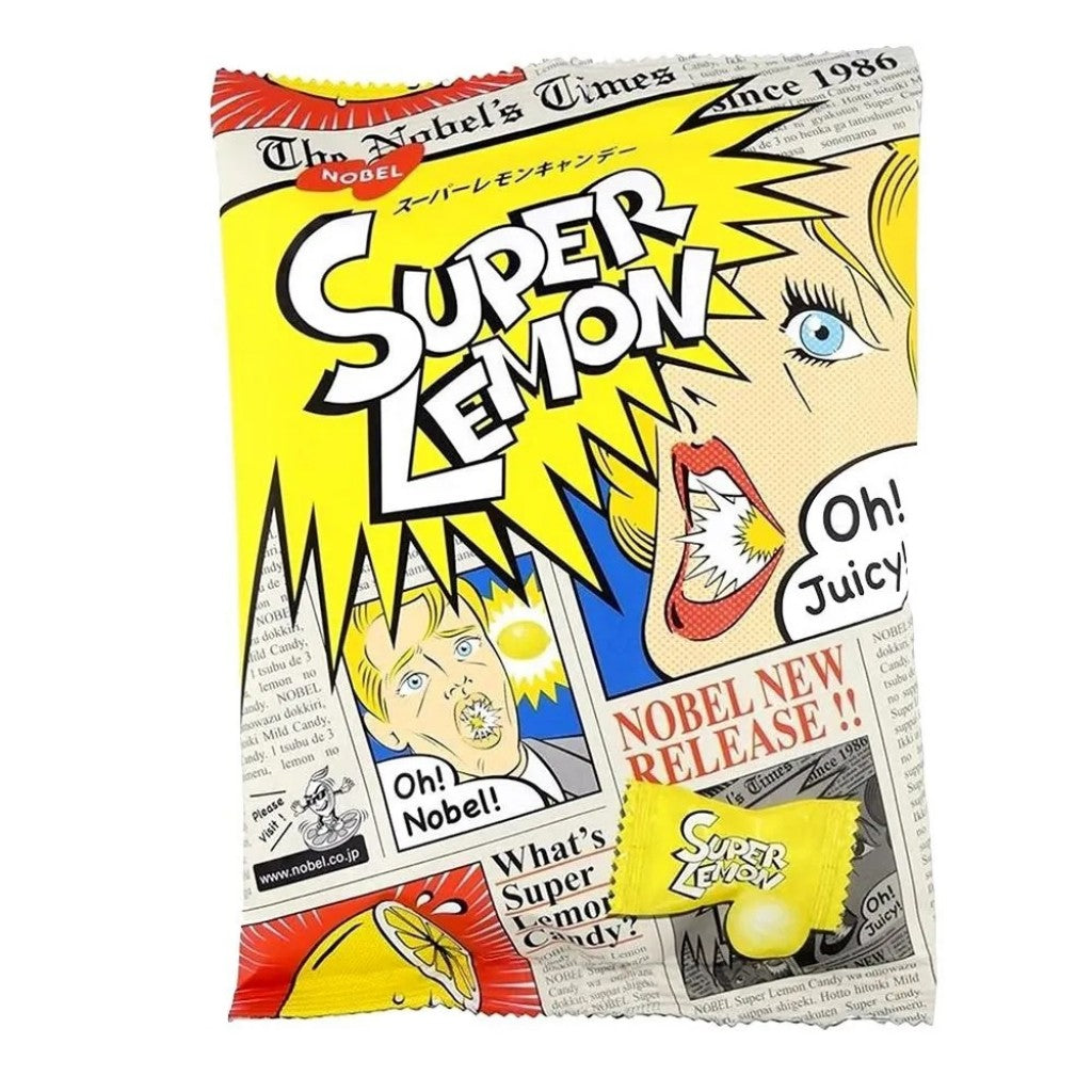 Bala Super Lemon 83g Nobel – Empório Daruma
