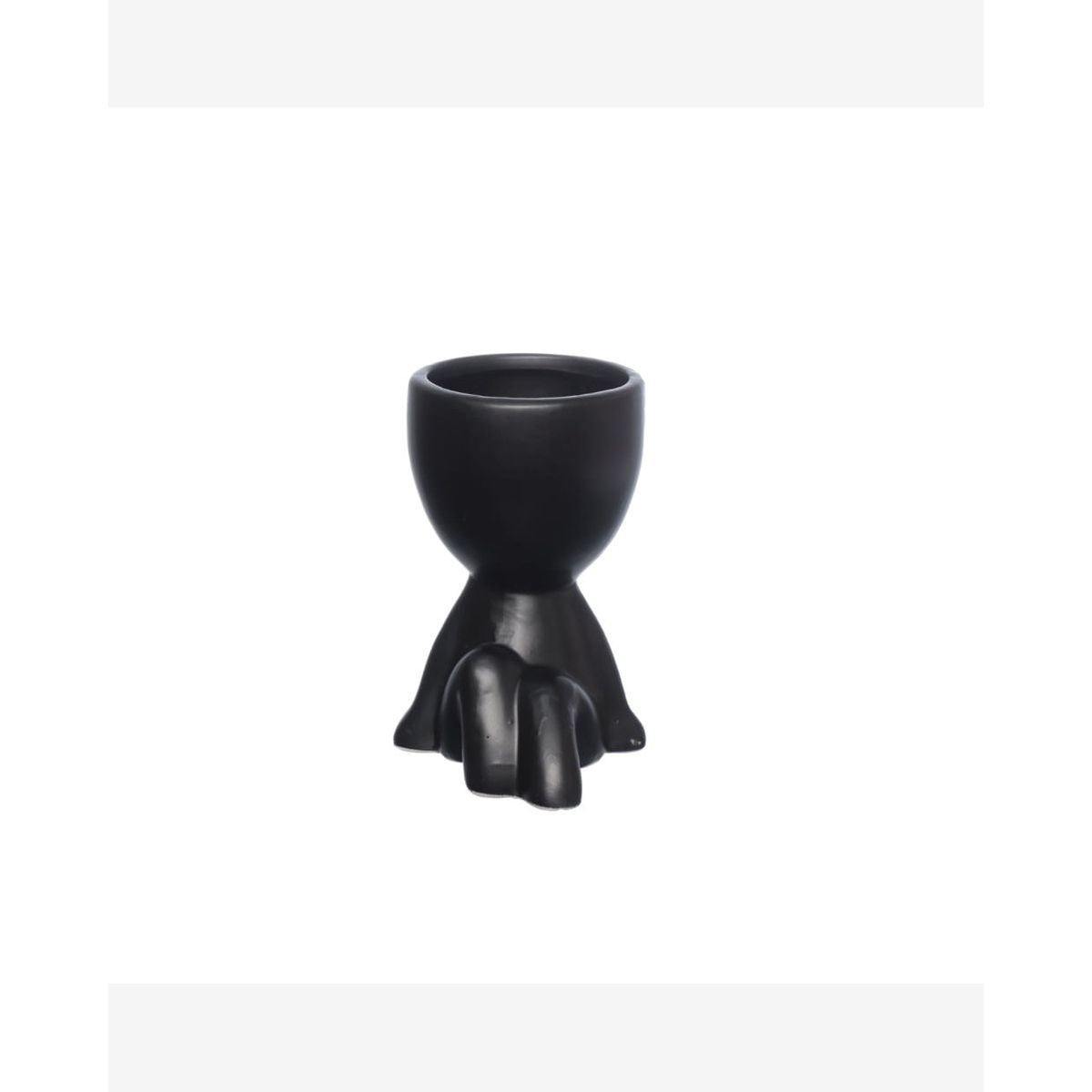 Vaso Bob Perna Junta Preto 7,5x11cm – Empório Daruma